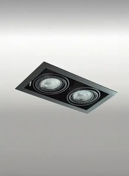 Bodové světlo Nova 2 černé/černé do podhledu