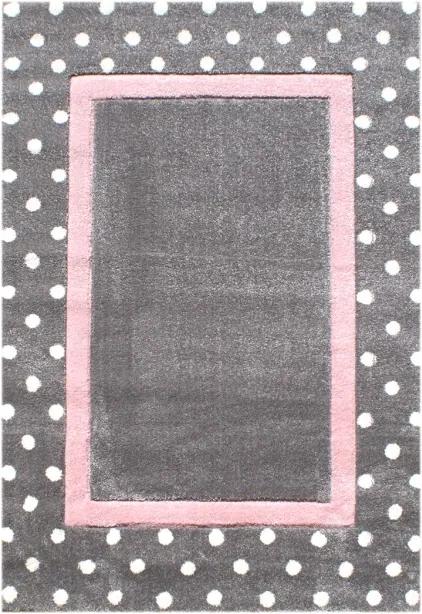 Dětský koberec - Tečka barva: růžová, Velikost: 120 x 180