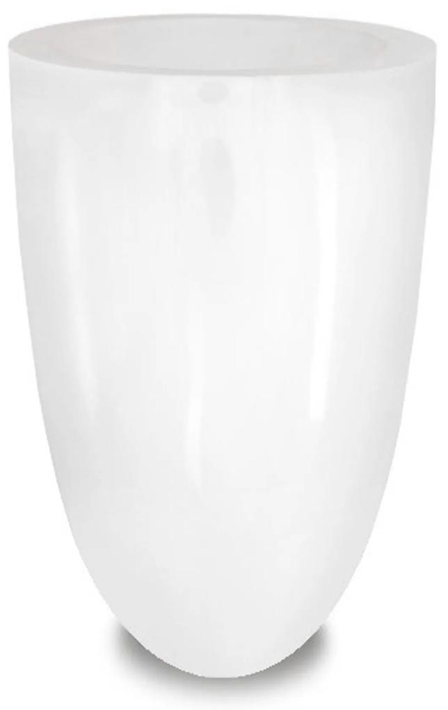 Bílá váza 86514