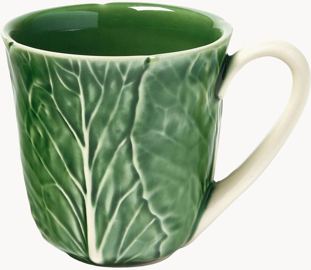 Sada ručně malovaných hrnků Cabbage, 4 díly