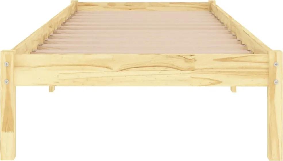 vidaXL Rám postele masivní borovice 90 x 200 cm [810002] Barva: Přírodní