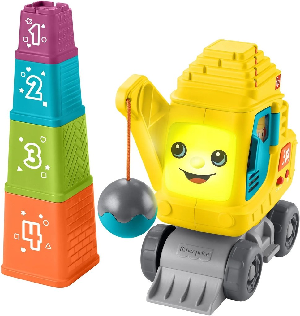 Mattel fisher price mluvící jeřáb cz/sk