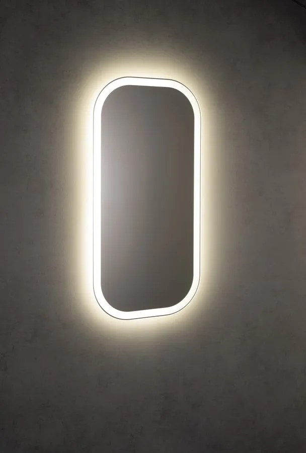 Sapho Sapho, MANOR zrcadlo s LED osvětlením 50x100cm, MN500