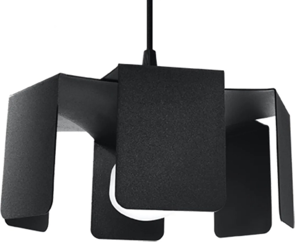 Sollux Lighting Závěsné svítidlo TULIP černé