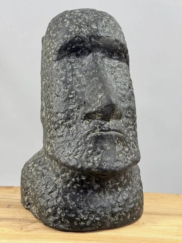 Moai odlévaná hlava 30 cm