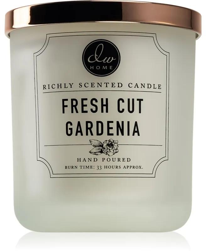 DW Home Signature Fresh Cut Gardenia vonná svíčka 261 g