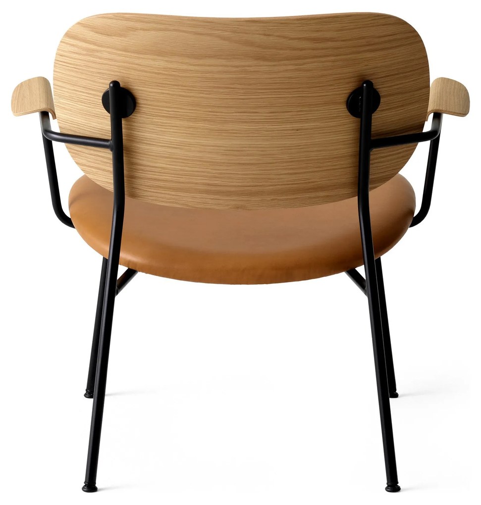 AUDO (MENU) Křeslo Co Lounge Chair, Black / Natural Oak / Dakar 250