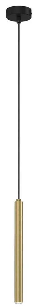 Luminex | Lustr na lanku YORU 1xG9/8W/230V 30 cm mosaz | LU4118