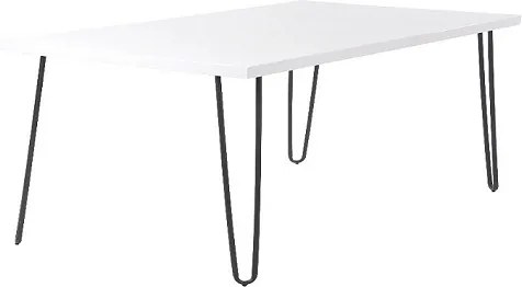 Konferenční stolek KATRO bílá / černá Tempo Kondela