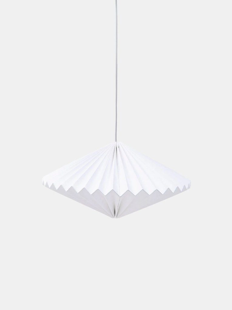 Sinsay - Papírová závěsná lampa - bílá