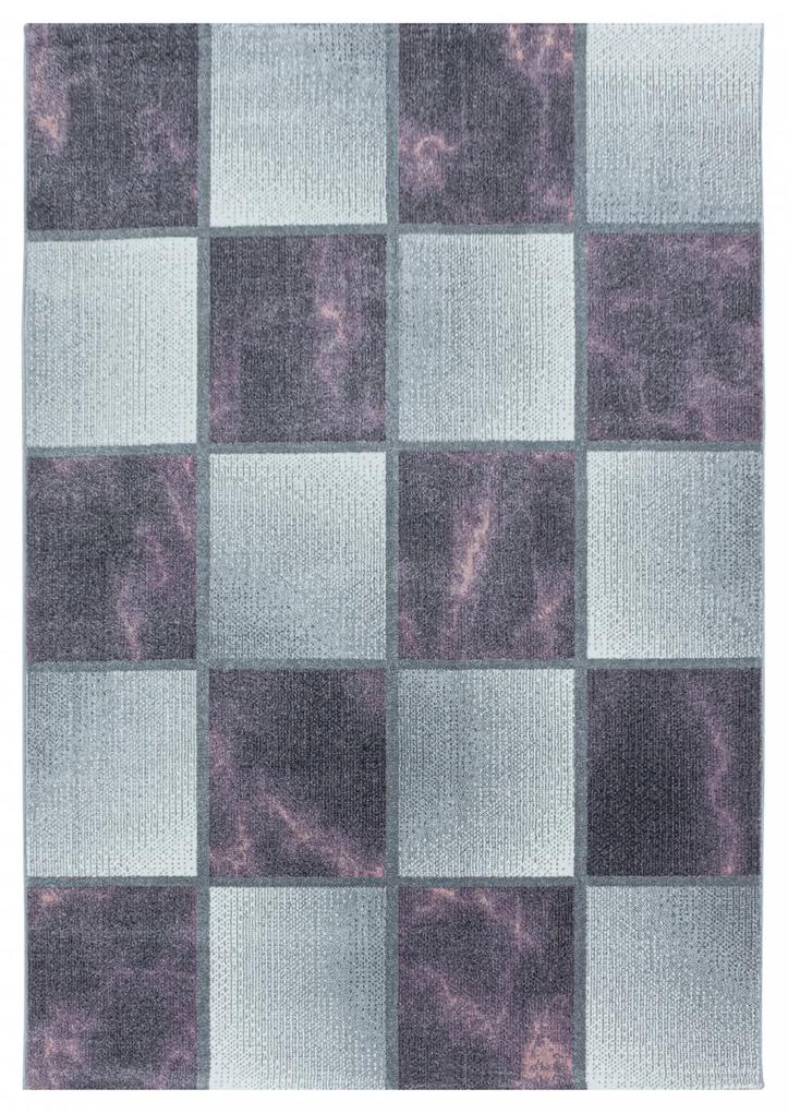 Ayyildiz koberce Kusový koberec Ottawa 4201 lila ROZMĚR: 140x200