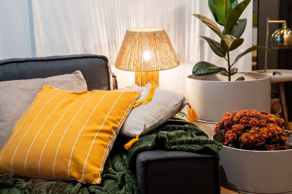 Stolní lampa boho ADRIA, výška 38 cm