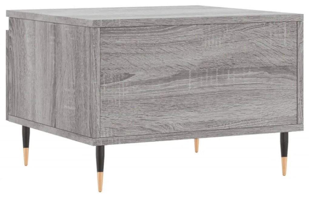 Konferenční stolek šedý sonoma 50 x 46 x 35 cm kompozitní dřevo - Default Title