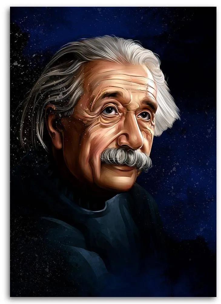 Gario Obraz na plátně Albert Einstein - Dmitry Belov Rozměry: 40 x 60 cm