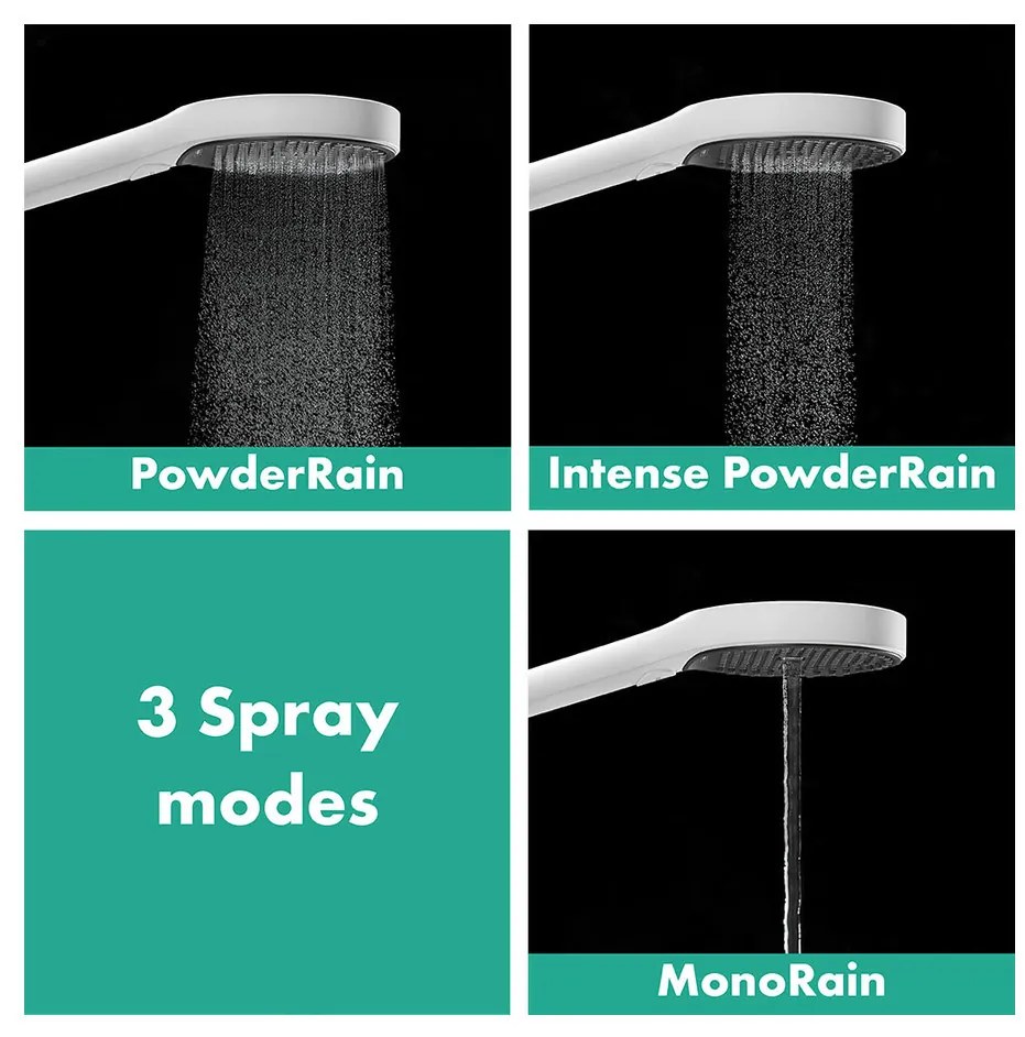 Hansgrohe Rainfinity, ruční sprchová hlavice 130, bronzová matná, 26864140