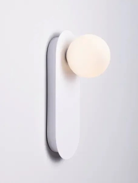 Designové nástěnné svítidlo Blob černá