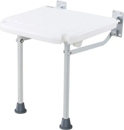 skládací sedátko do sprchy PE 39,9 × 37,6 cm nástěnná sprchová lavice 226,8 kg