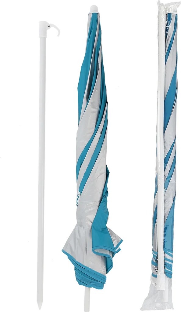NC7813 SV.MODRÝ SLUNEČNÍK 160 CM NILS CAMP
