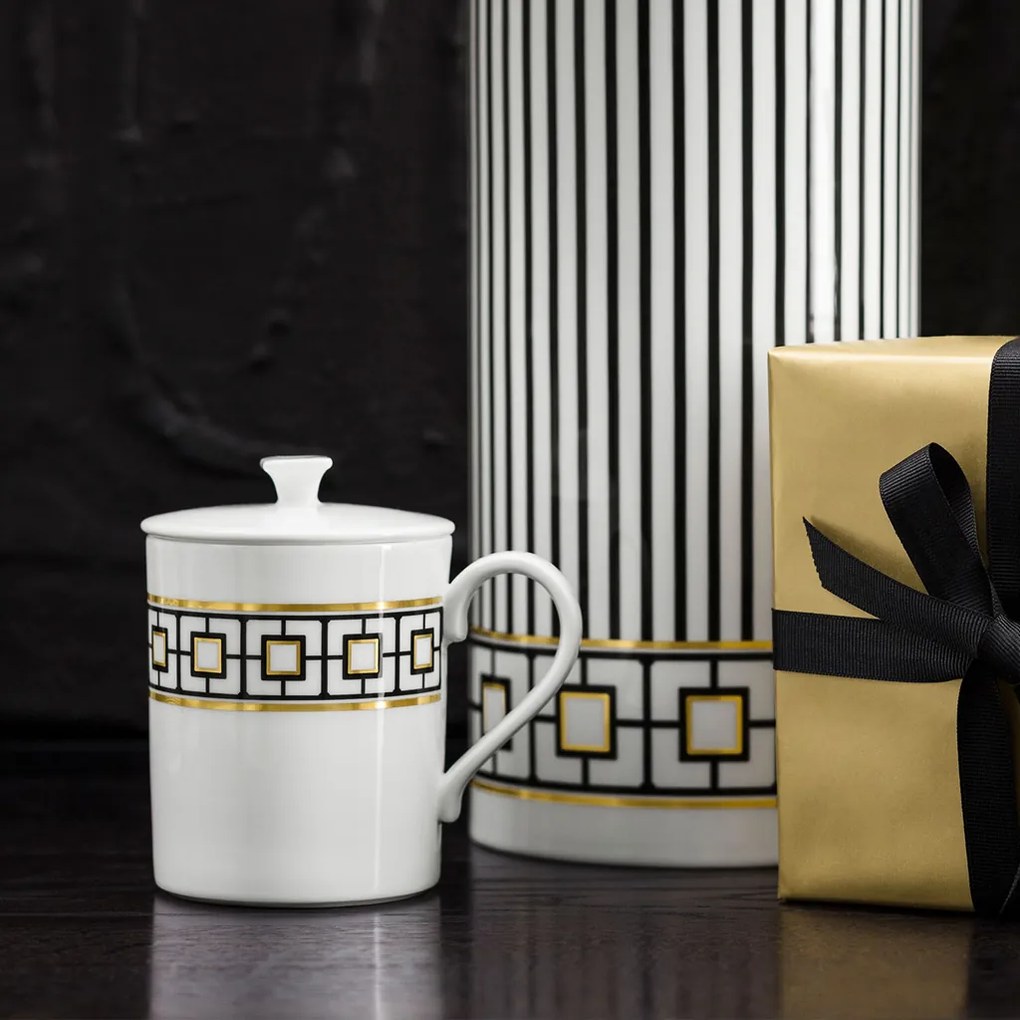 Villeroy&Boch MetroChic Gifts pohár mit víko 114 x 80 x 108 mm, 260 ml