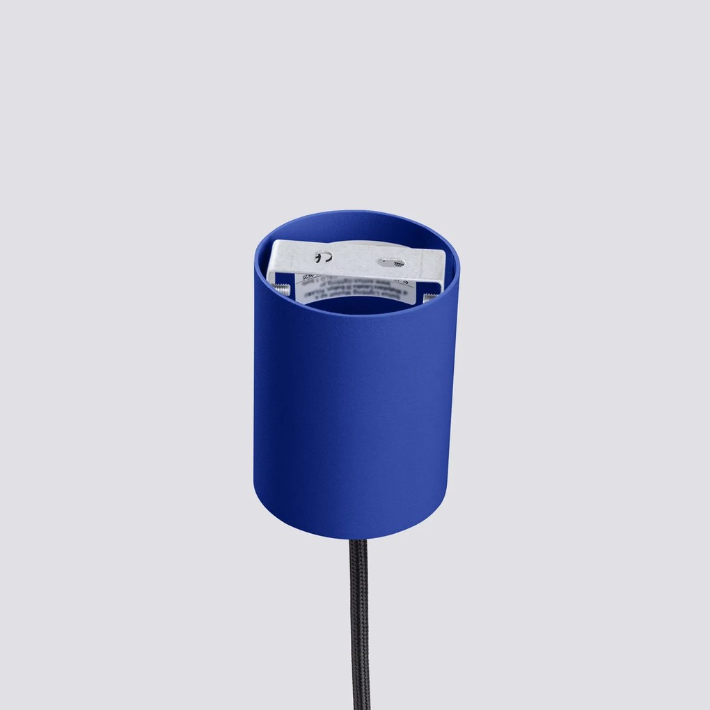 Sollux Lighting Závěsná lampa ESTRIA 1 bílá/ultramarínová
