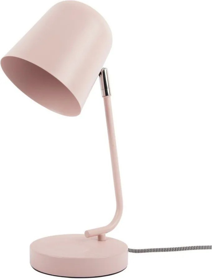 Růžová stolní lampa (výška 38,5 cm) Encantar – Leitmotiv