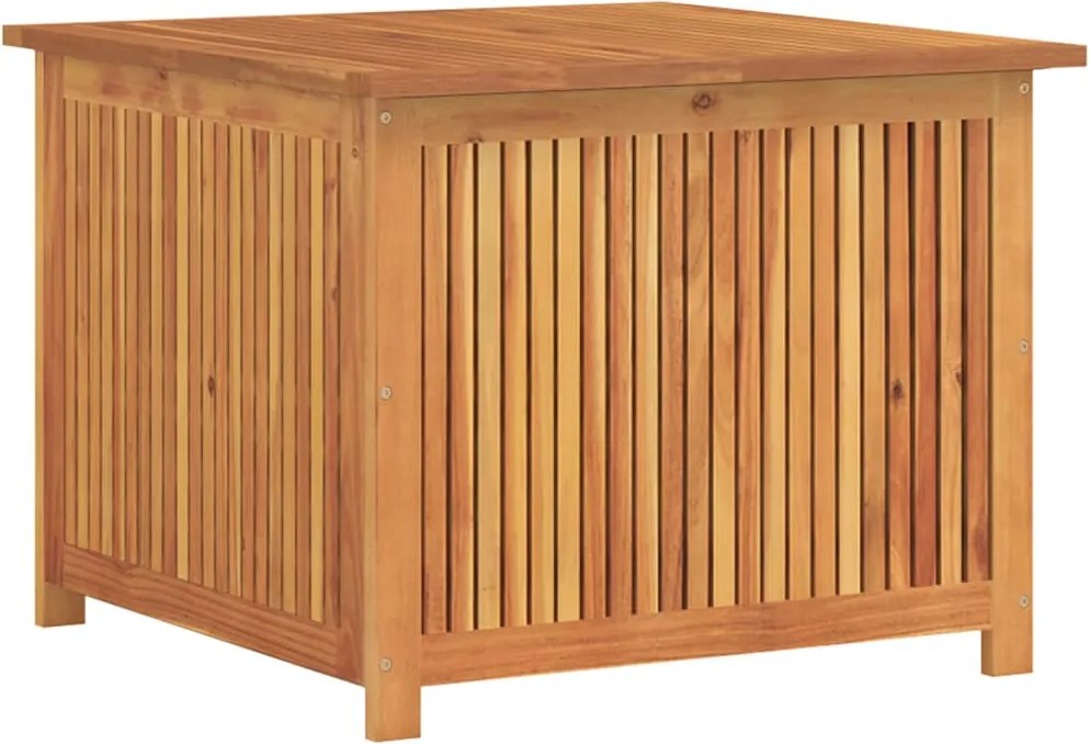 Zahradní úložný box 75 x 75 x 58 cm masivní akáciové dřevo 319706