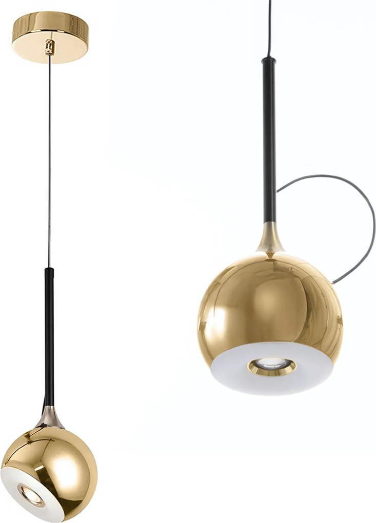 Toolight Rea, LAMP LED G086-1CP GOLD, OSW-09703