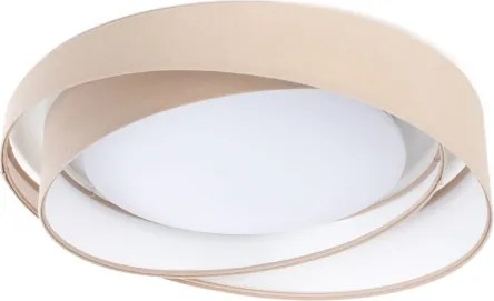 LED Stm. stropní svítidlo SM. GALAXY M. LED/24W/230V pr. 55 cm béžová/bílá + DO