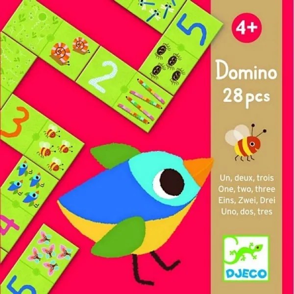 Djeco 1,2,3Domino, 4+