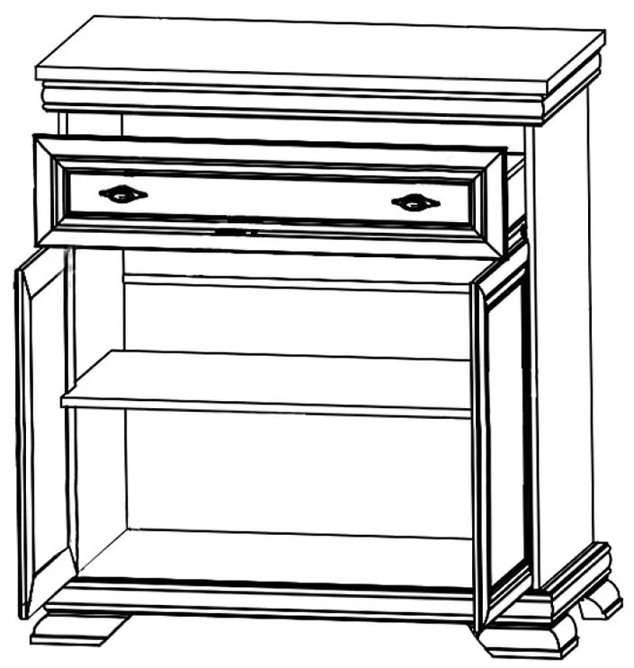 KORA a | komoda KK1 | 88 cm | andersen