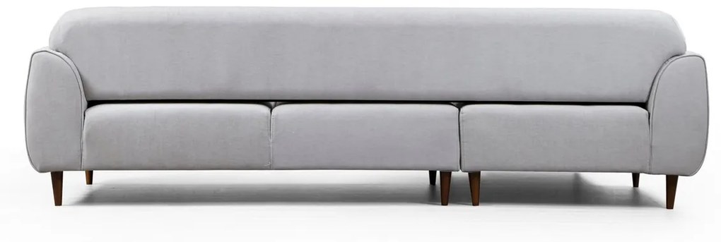 Designová sedačka Haylia 287 cm béžová - levá