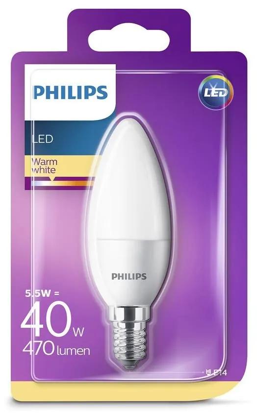Philips | LED Žárovka Philips E14/5,5W/230V 2700K | P4282