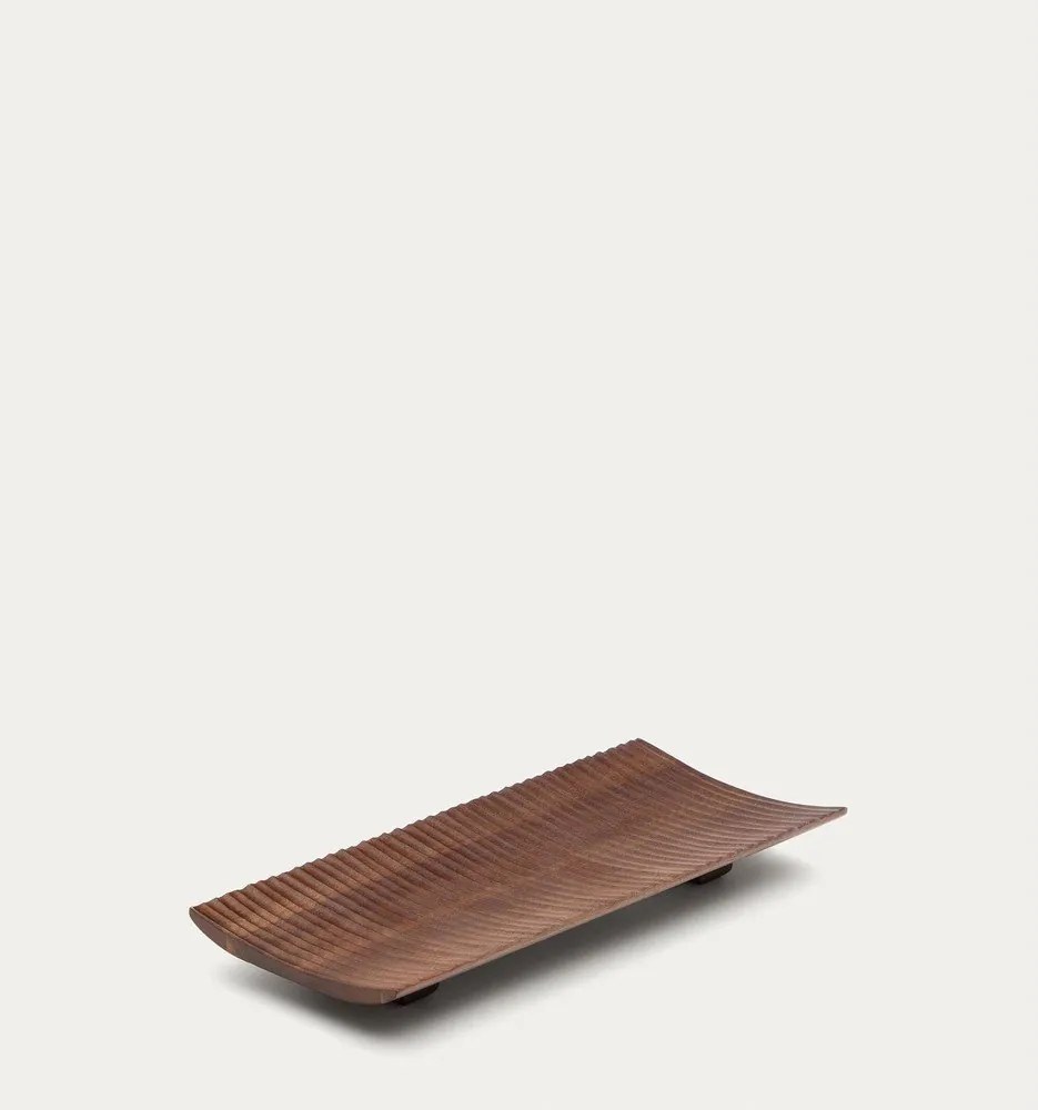 Dřevěný tác 14x30,5 cm Rommu – Kave Home