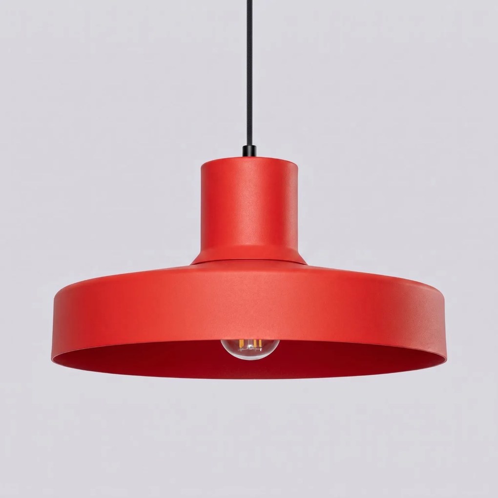 Sollux Lighting Závěsné svítidlo BILO červené