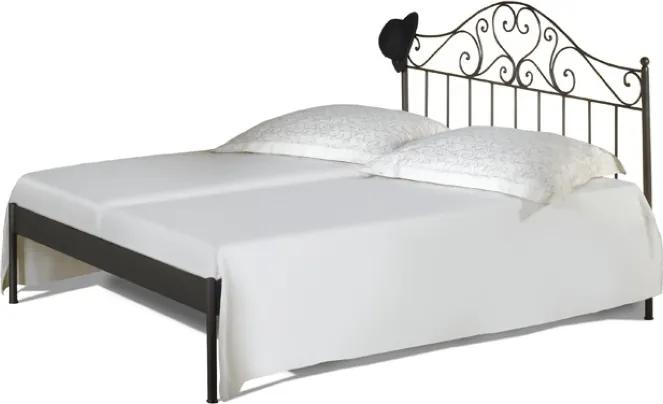 Kovaná postel MALAGA kanape