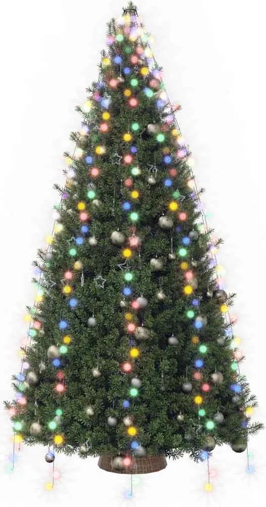 Světýlka na stromeček 500 barevných LED 500 cm dovnitř i ven 328899