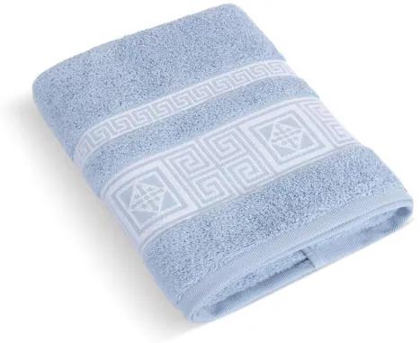 Bellatex Froté ručník Řecká kolekce, světle modrý - 50x100 cm