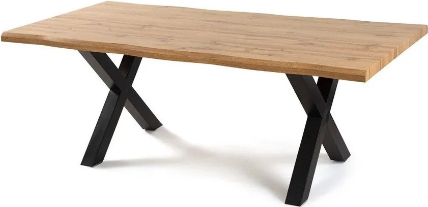 Jídelní stůl v dekoru dubu 90x160 cm Kora – Bonami Essentials