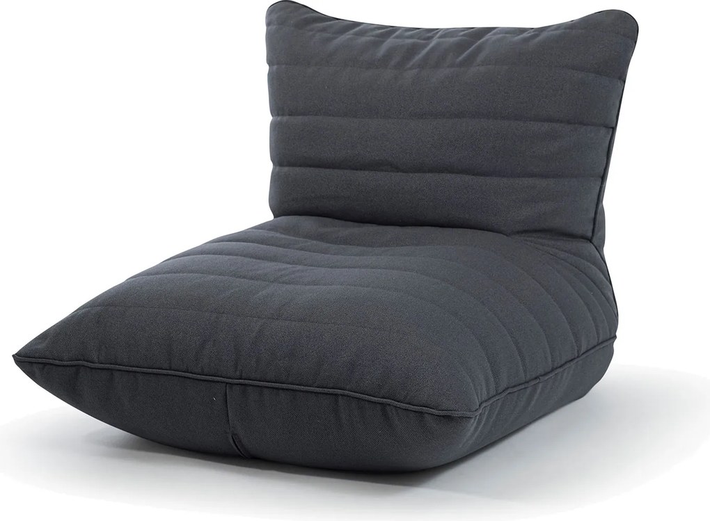 Sitting Point Canvas »Tango«, prošívaný a vatovaný opěrák a sedák. (antracitová)