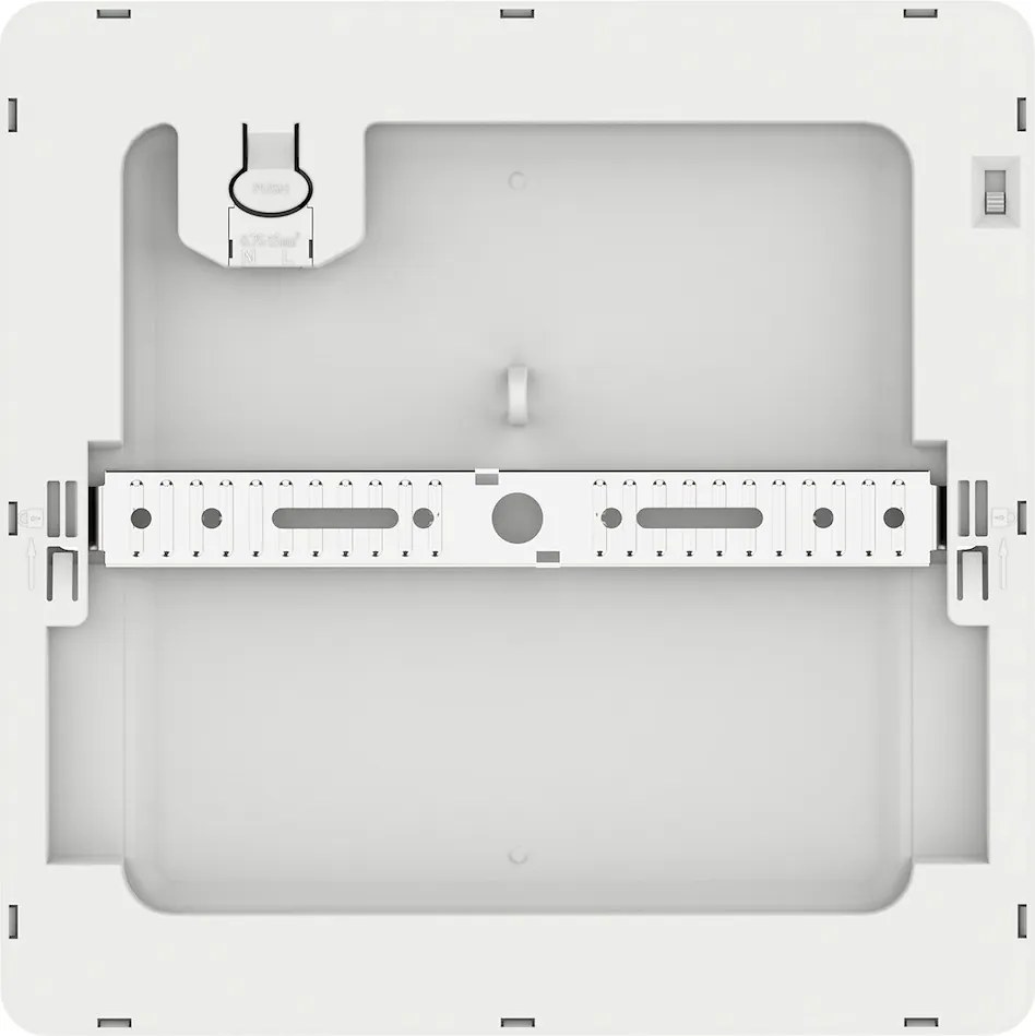 Stropní LED svítidlo Evora Square, 1x LED 12w, 3000-6000k, 3CCT, w