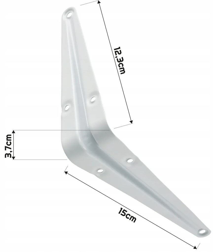 CROWNMAN Konzola police 5"x6" /125*150 mm