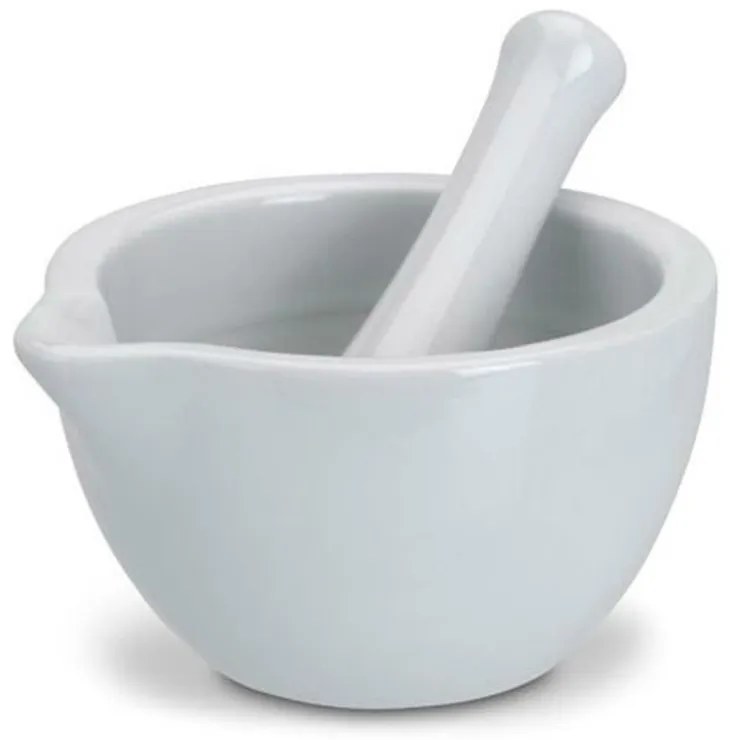 Porcelánový hmoždíř White, 10x6 cm
