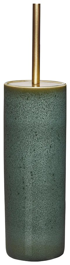 Aquanova FOREST zelená kameninová designová WC štětka