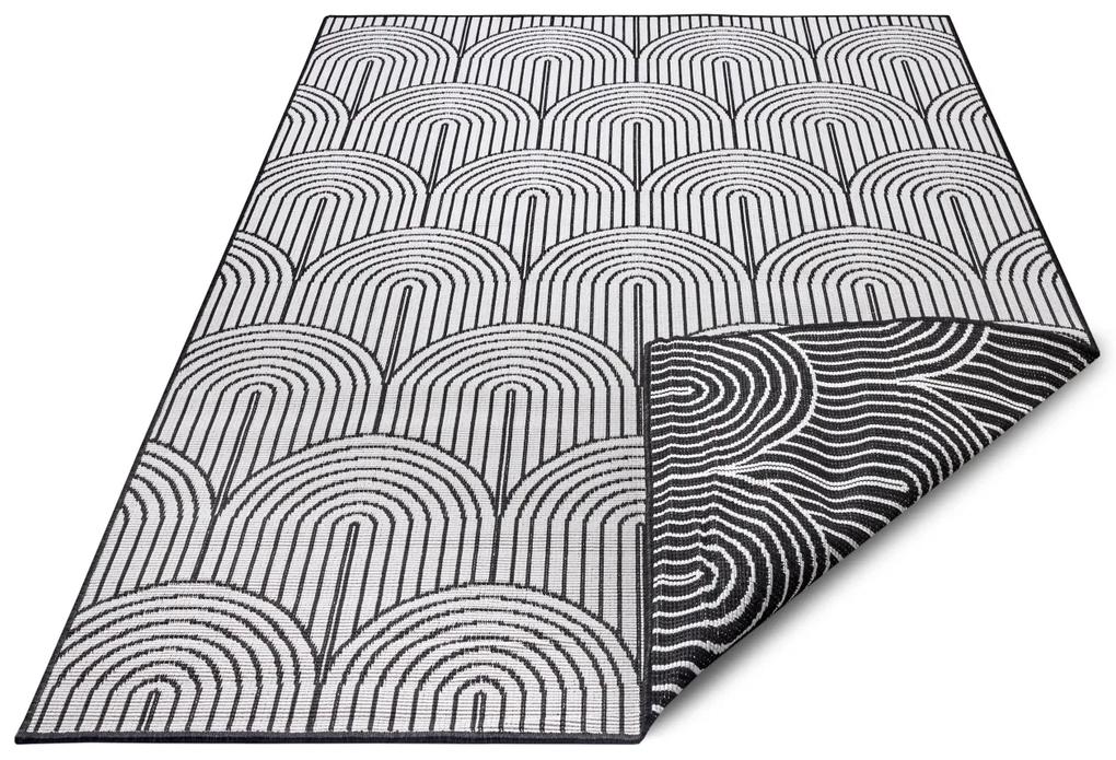 Hanse Home Collection koberce Kusový koberec Pangli 105852 Black – na ven i na doma - 120x170 cm