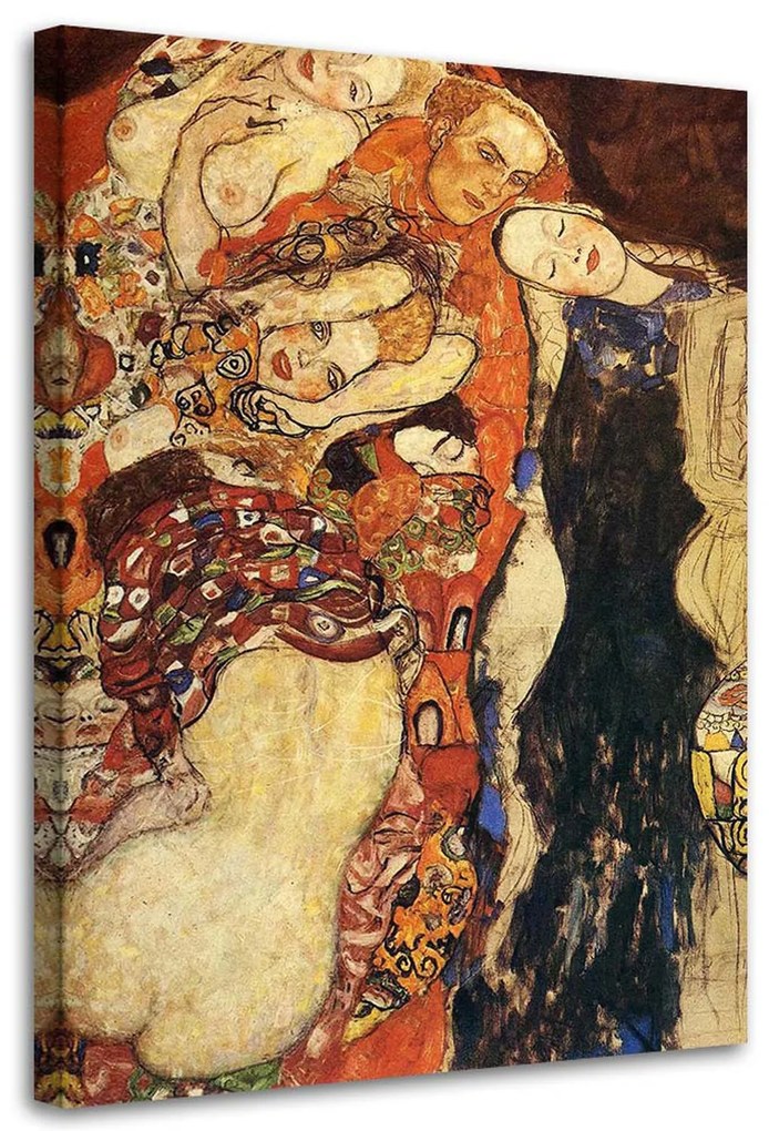 Gario Obraz na plátně Nevěsta - Gustav Klimt, reprodukce Rozměry: 40 x 60 cm