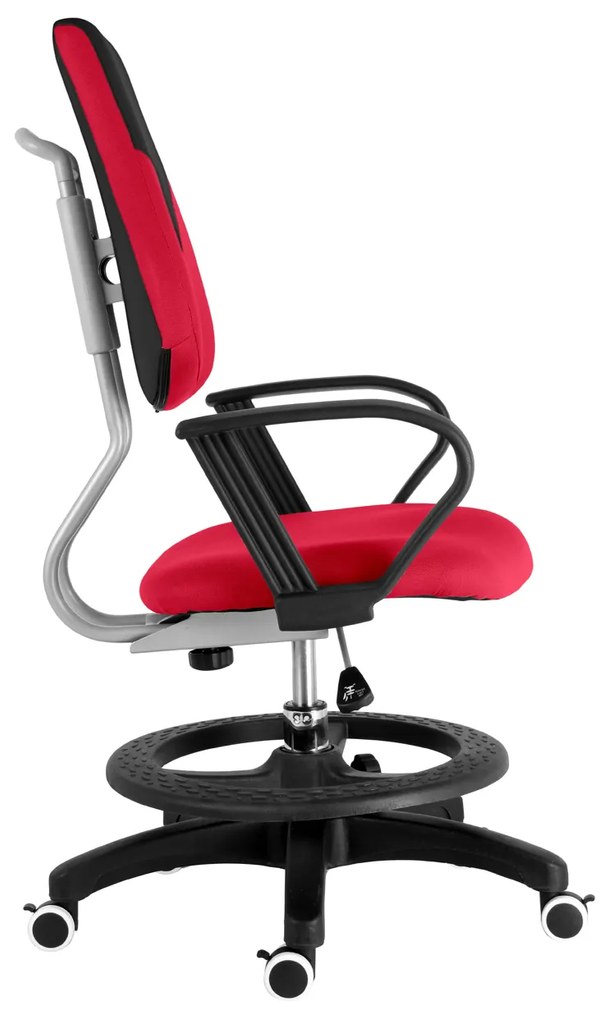 Dětská rostoucí židle NEOSEAT KINDER černo-červená