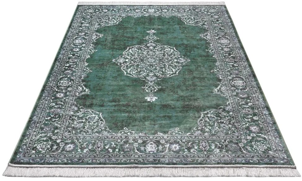 Nouristan - Hanse Home koberce Kusový koberec Naveh 105026 Green - 195x300 cm