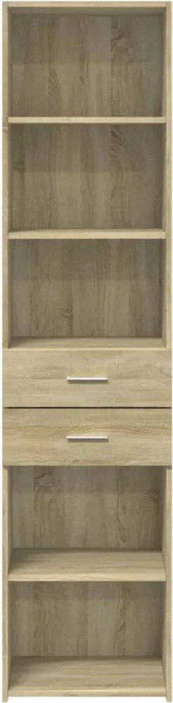 Skříň highboard dub sonoma 45 x 42,5 x 185 cm kompozitní dřevo 3281450