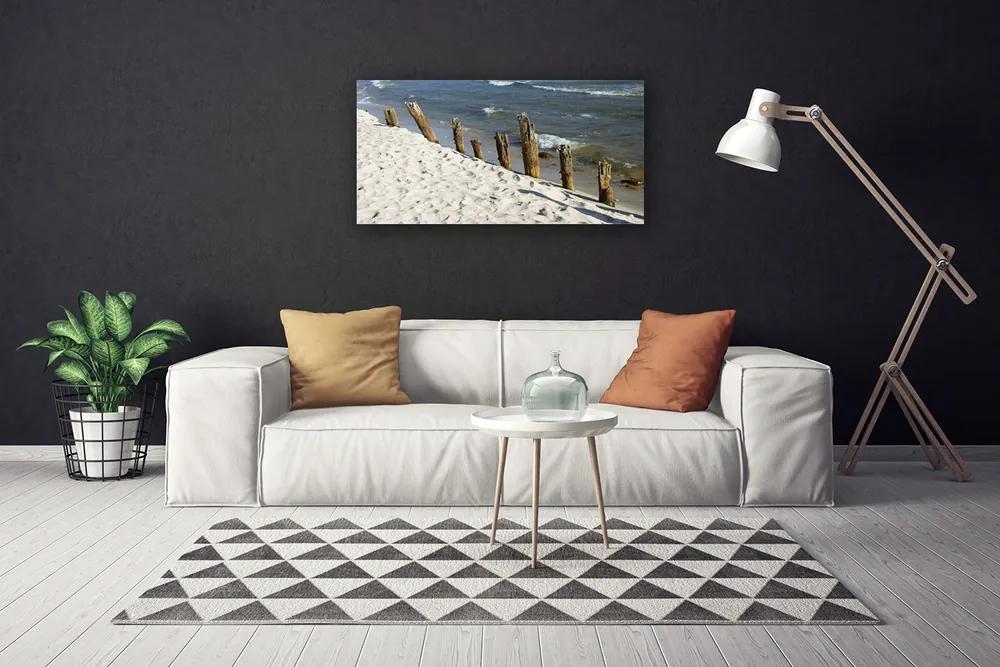 Obraz na plátně Pláž Moře Krajina 120x60 cm
