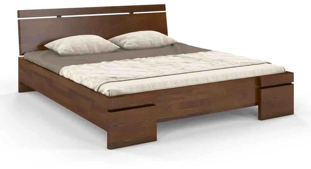 Zvýšená postel Sparta - borovice   ,  120x200 cm